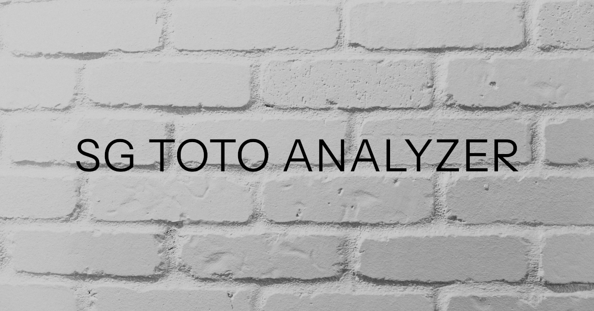 Get Lucky TOTO Numbers Now | SG TOTO ANALYZER Daily Lucky TOTO Numbers